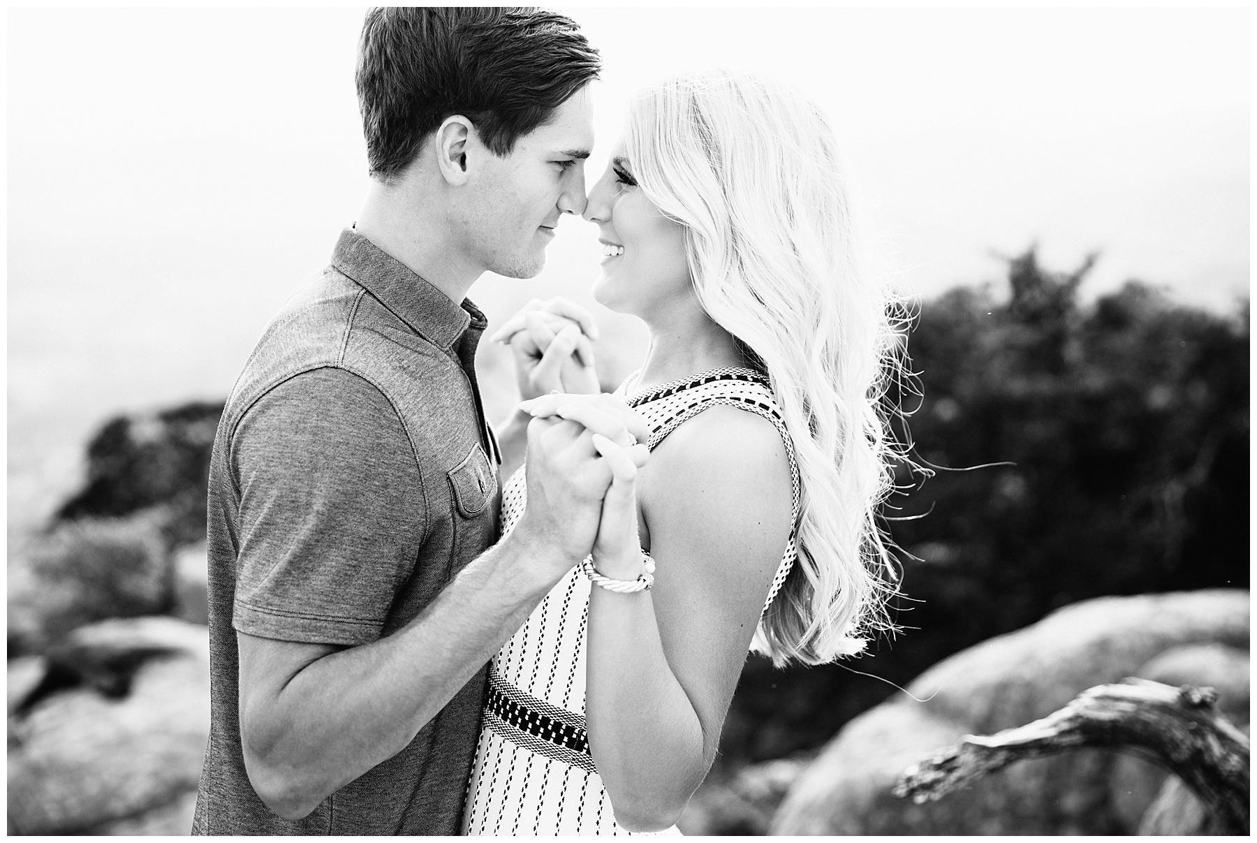Chandler + Collin Mt. Scott Engagement Session - Mary Keen Photography