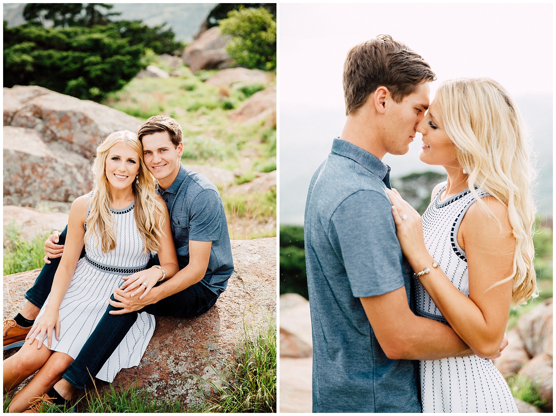 Chandler + Collin Mt. Scott Engagement Session - Mary Keen Photography