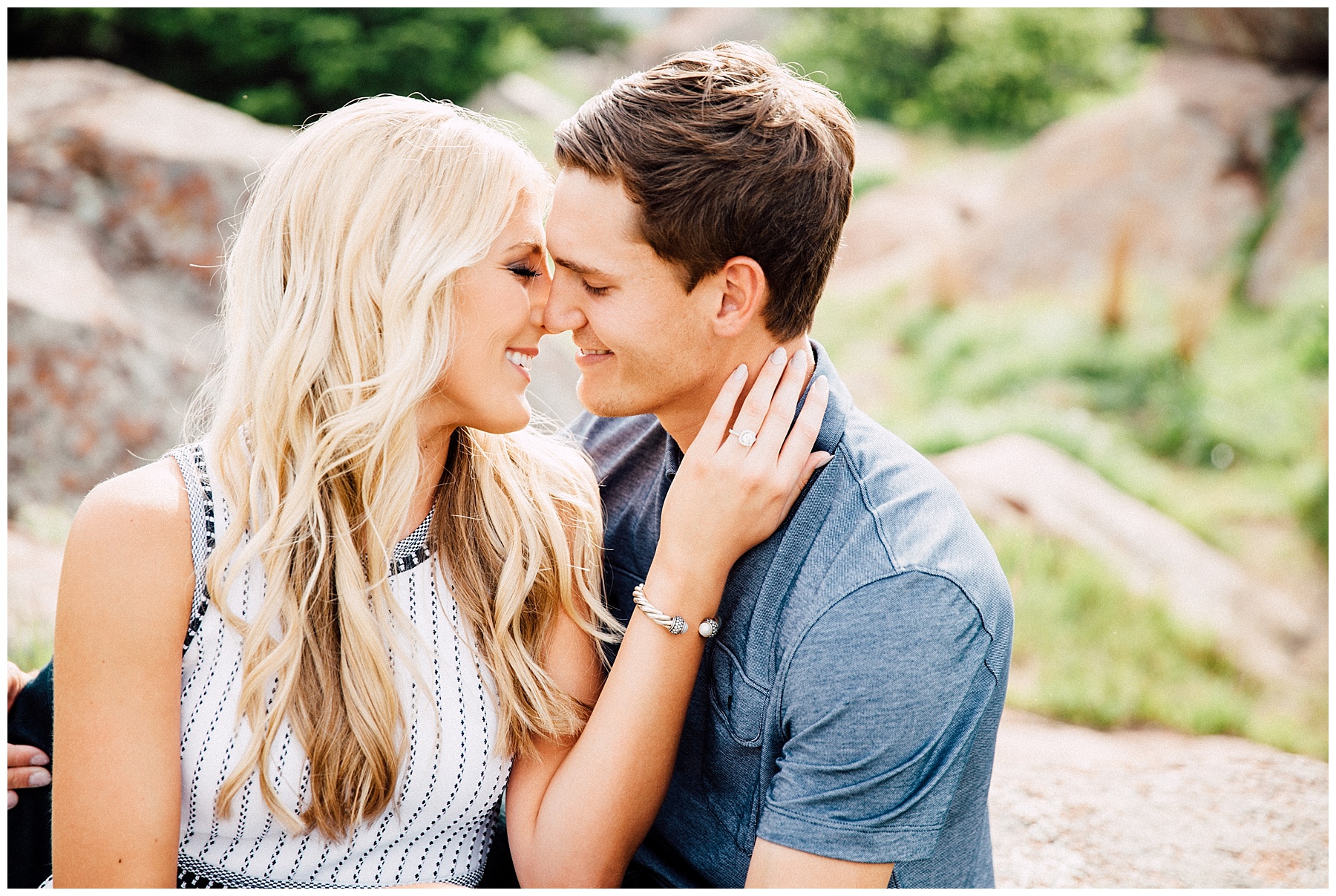 Chandler + Collin Mt. Scott Engagement Session - Mary Keen Photography