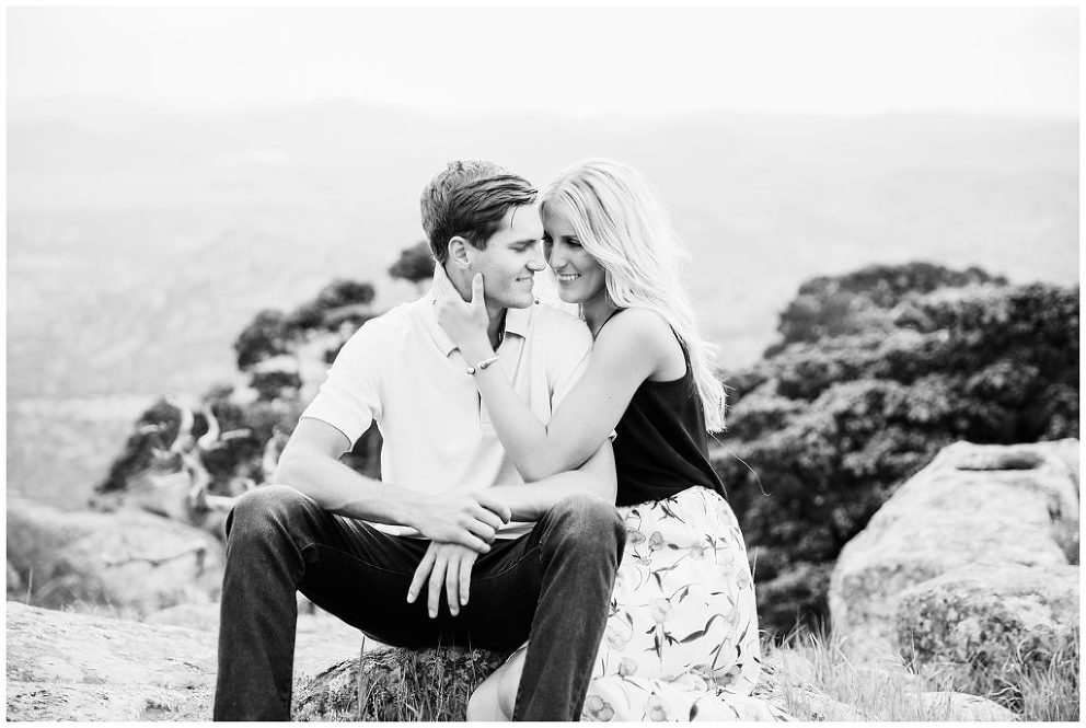 Chandler + Collin Mt. Scott Engagement Session - Mary Keen Photography