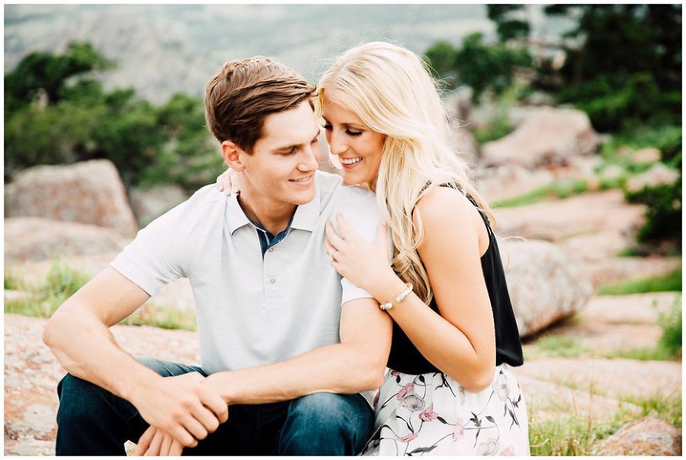 Chandler + Collin Mt. Scott Engagement Session - Mary Keen Photography