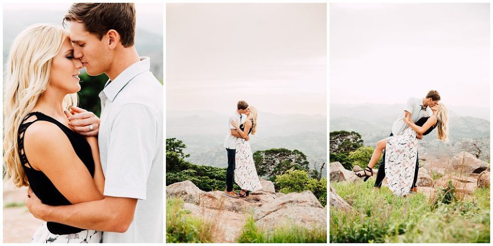 Chandler + Collin Mt. Scott Engagement Session - Mary Keen Photography