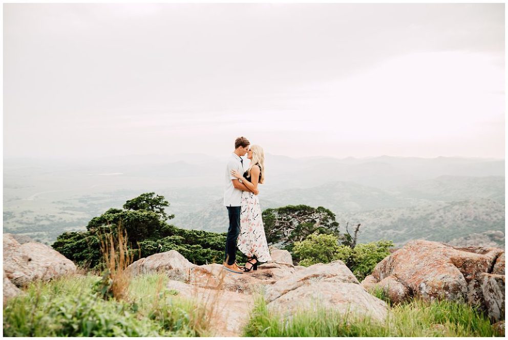 Chandler + Collin Mt. Scott Engagement Session - Mary Keen Photography